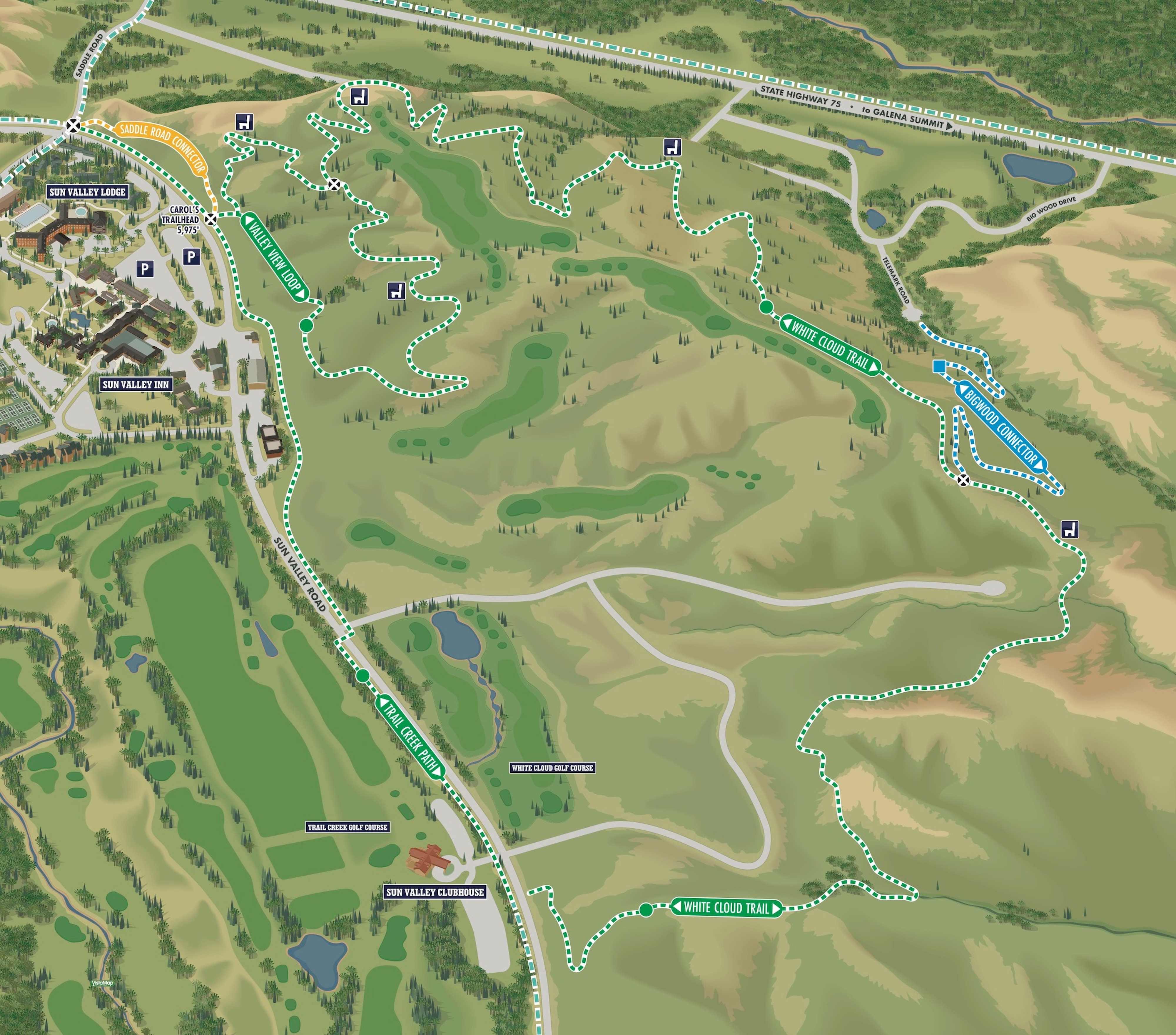 Navigate The Mountain with Our Maps & Guides | Sun Valley
