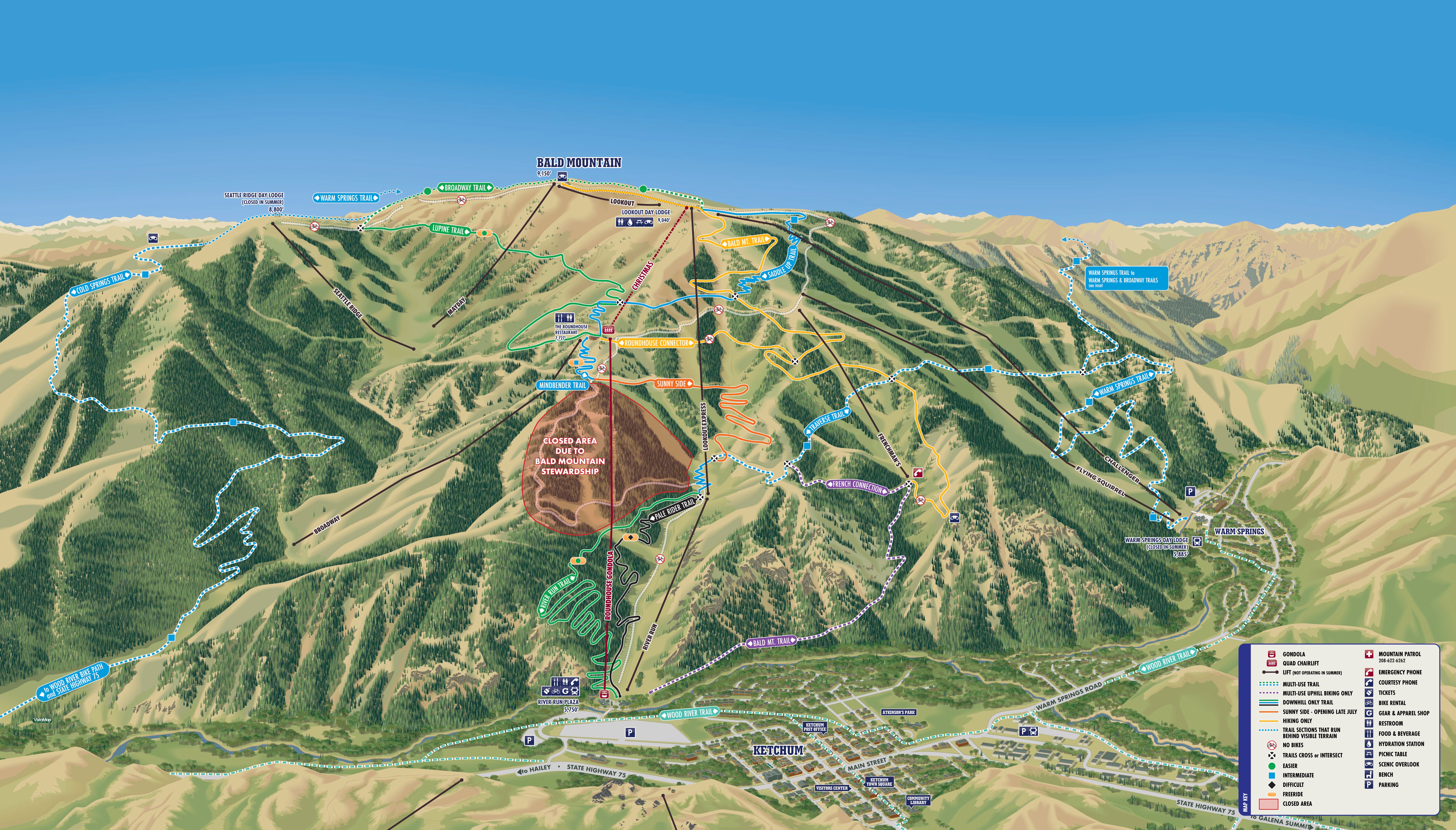 Navigate The Mountain with Our Maps & Guides | Sun Valley