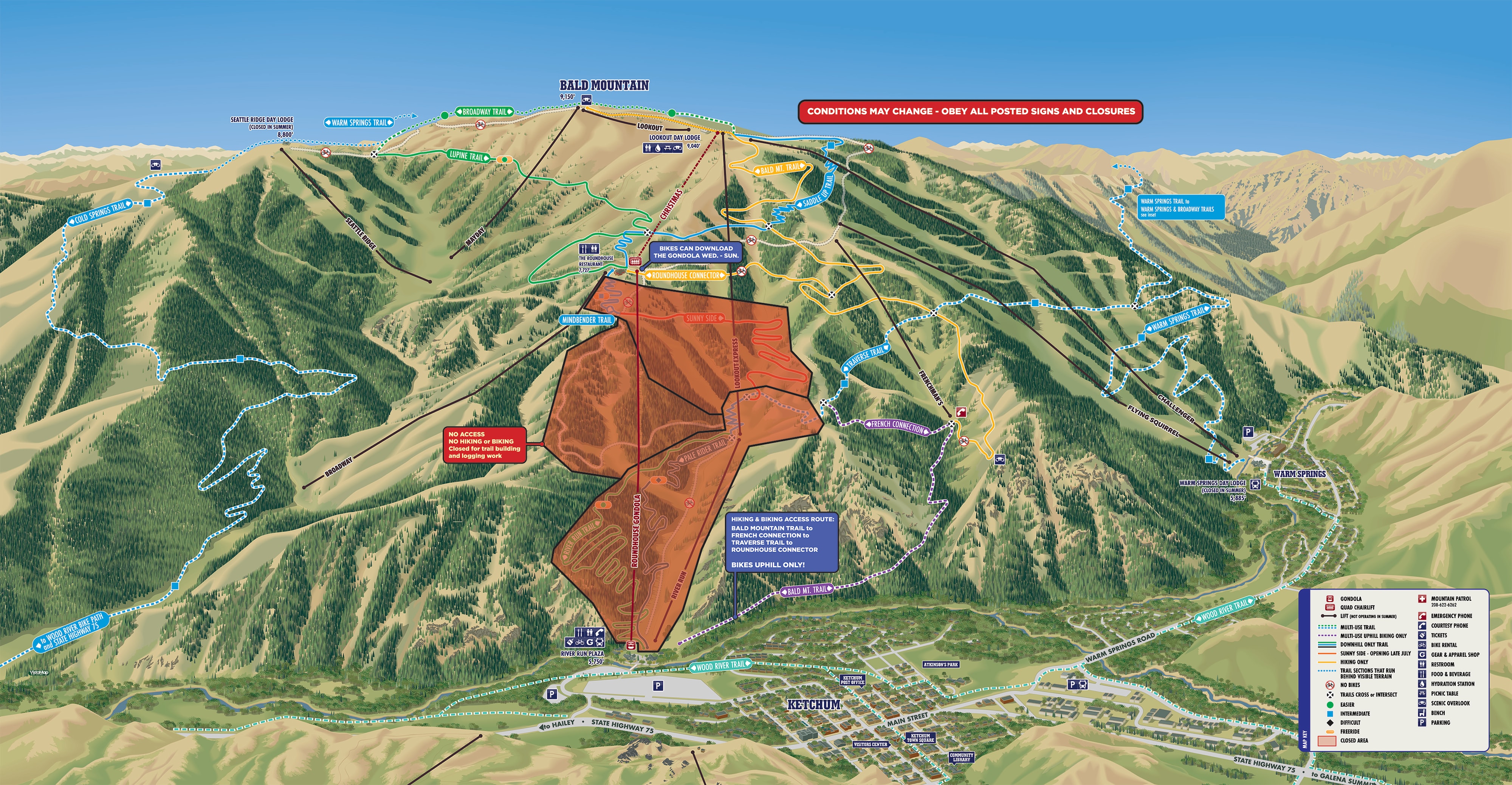 Navigate The Mountain with Our Maps & Guides | Sun Valley