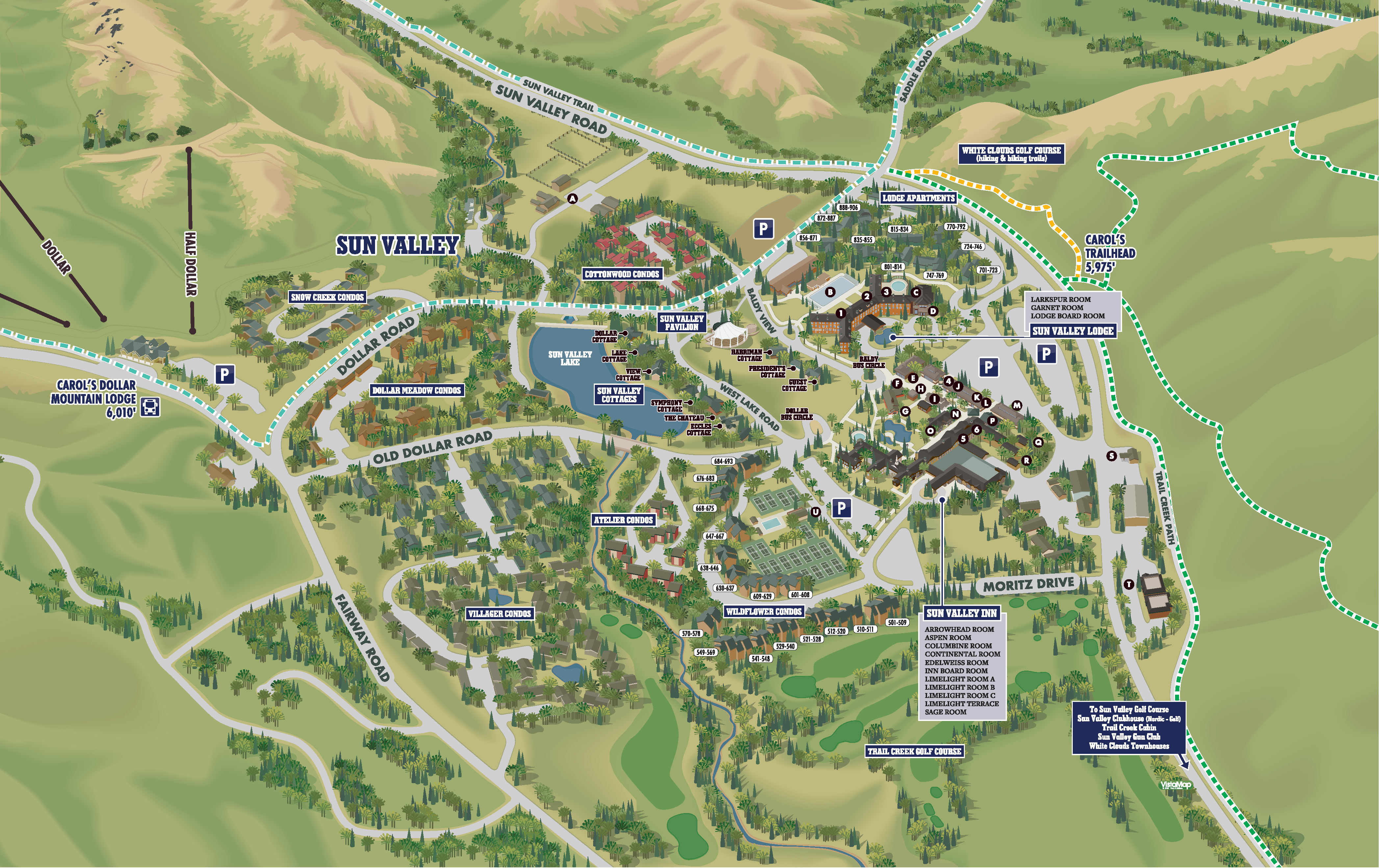 Navigate The Mountain with Our Maps & Guides | Sun Valley