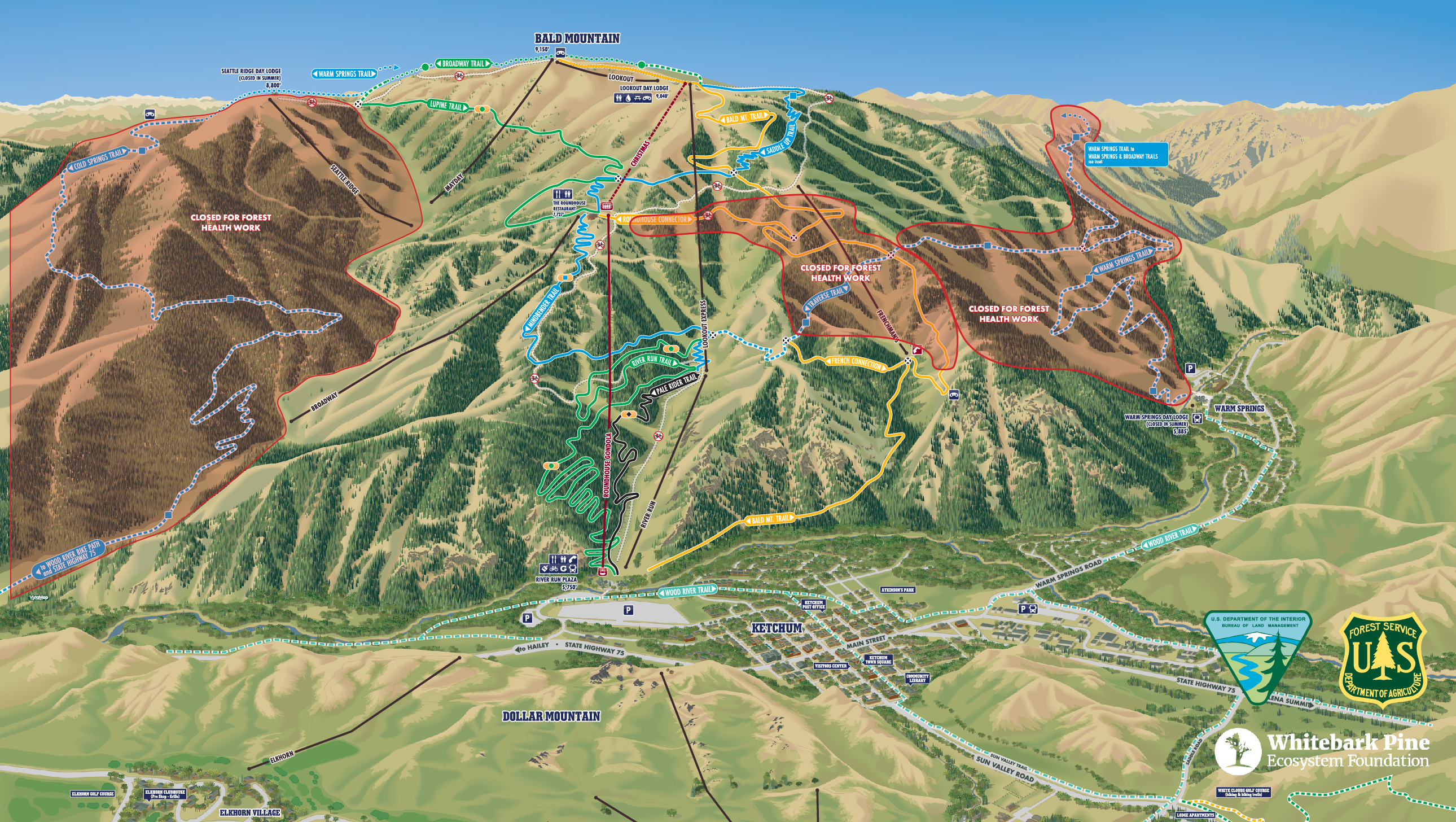 Navigate The Mountain with Our Maps & Guides | Sun Valley