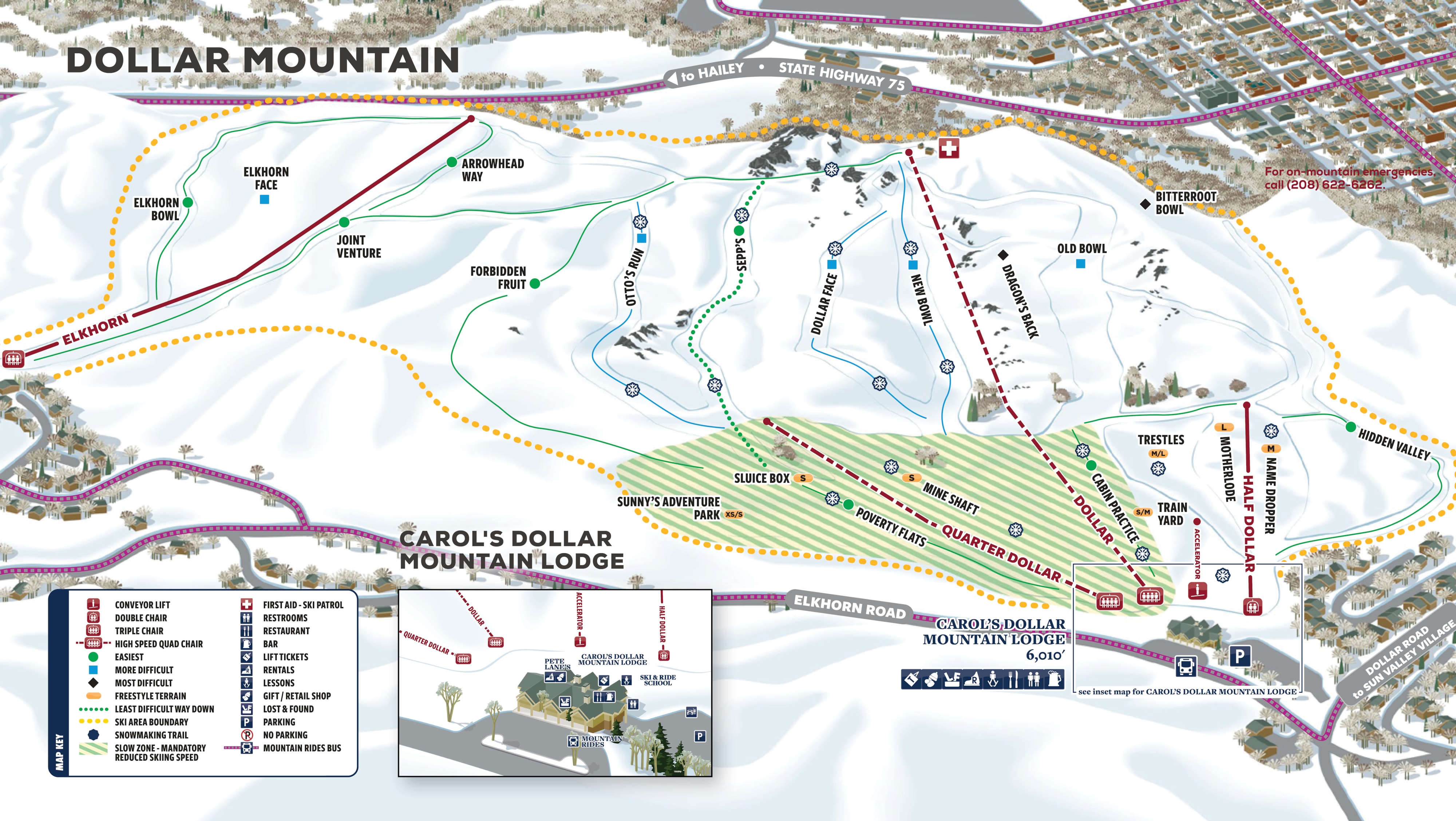 Navigate The Mountain with Our Maps & Guides | Sun Valley