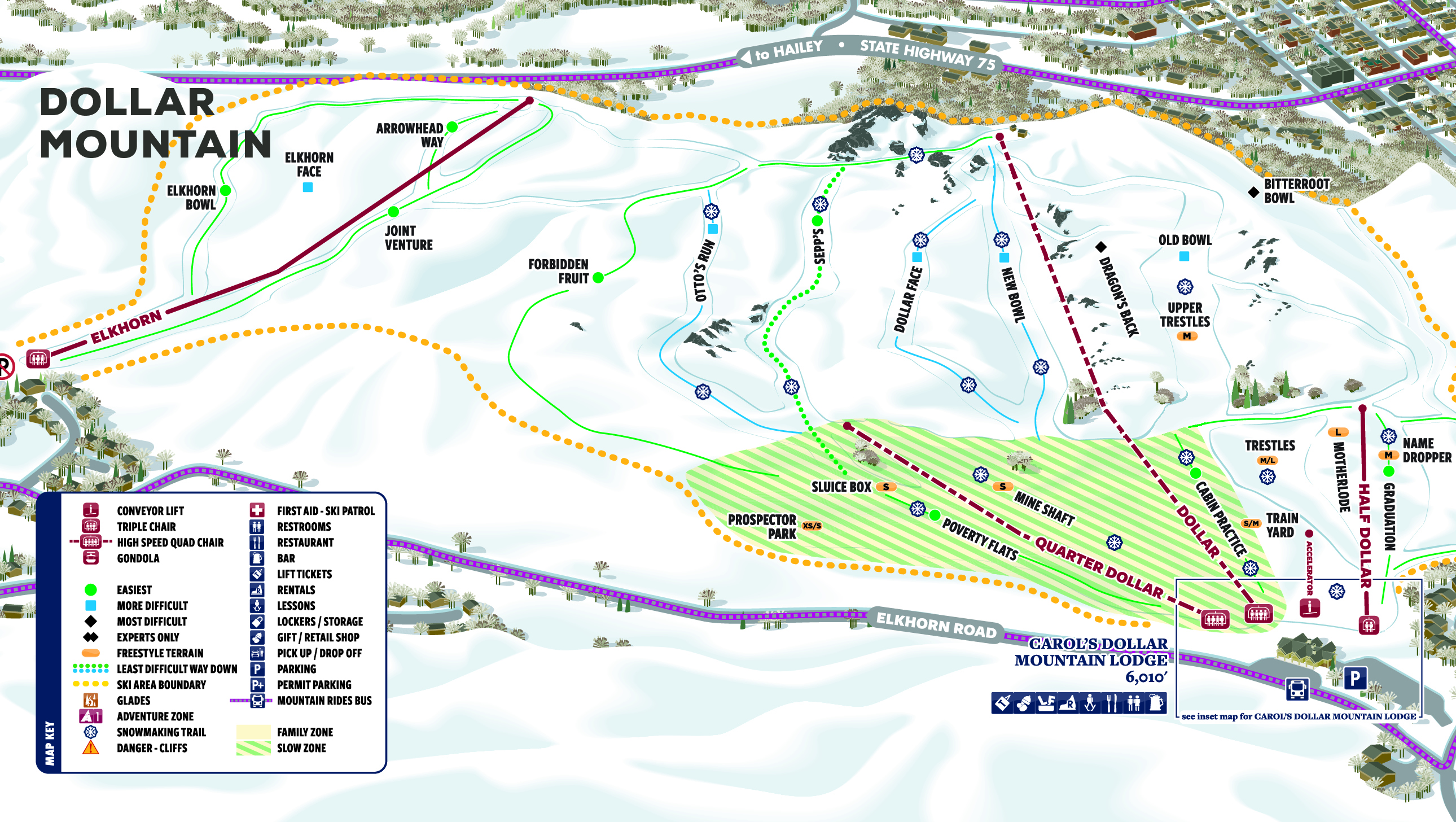 Navigate The Mountain with Our Maps & Guides | Sun Valley