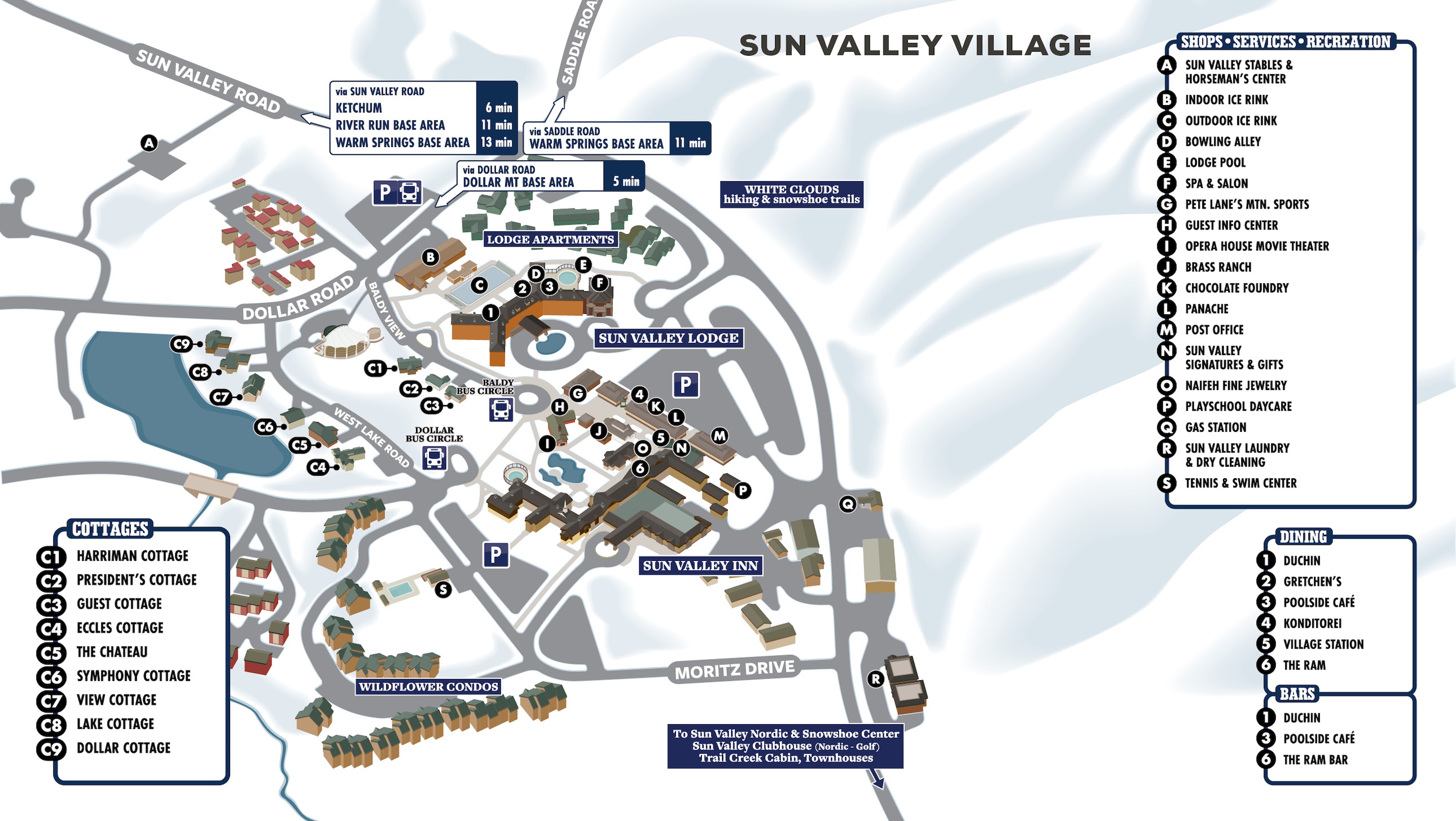 Navigate The Mountain with Our Maps & Guides | Sun Valley